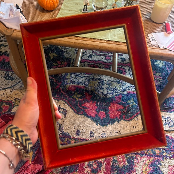 Wall Decor | Vintage Velvet Frame | Poshmark